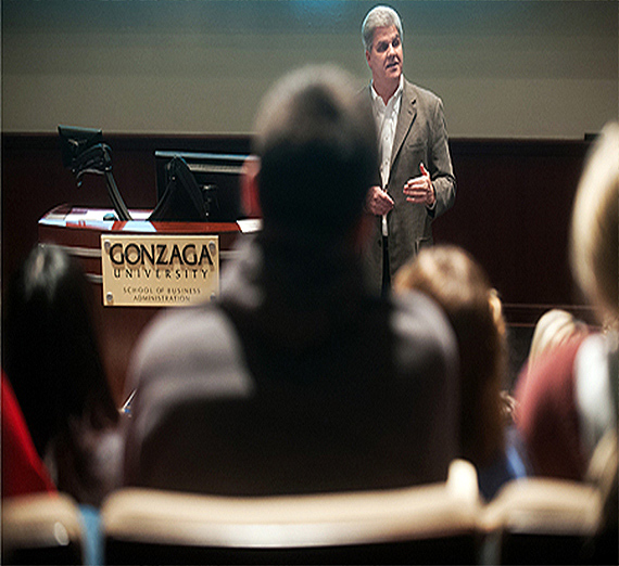 Boeing Leader Jack Jones Gives Gonzaga Engineering Business Students a ...